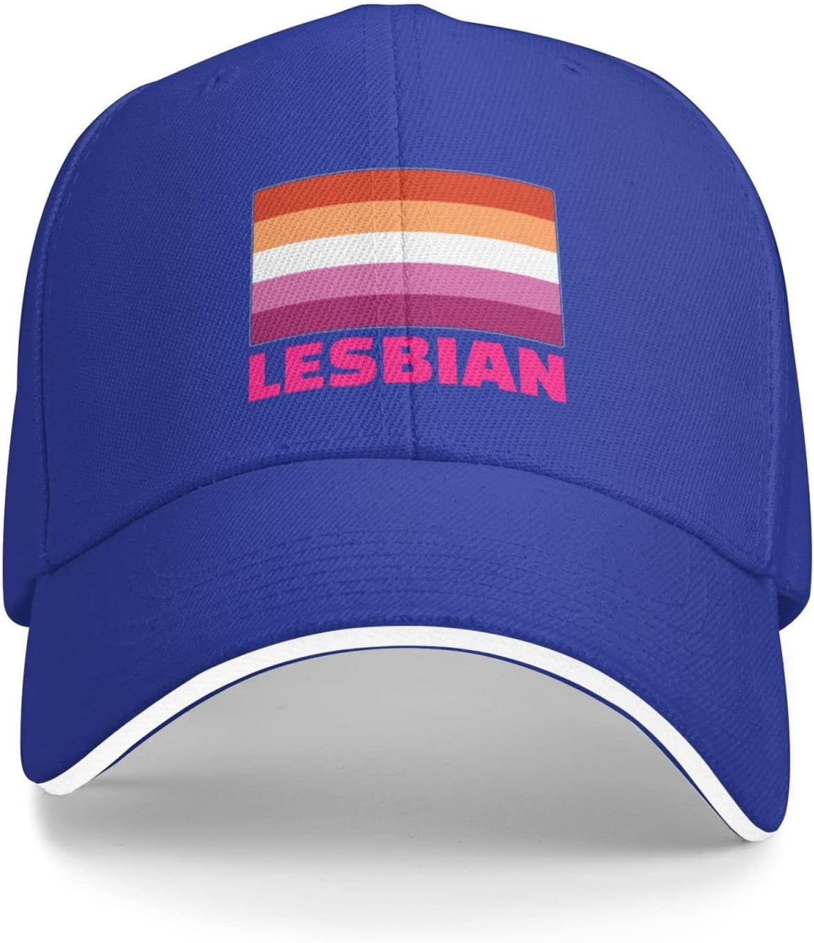 Lesbian Pride Flag Trucker Hat LGBT Pride Baseball Cap Black - Walmart.com