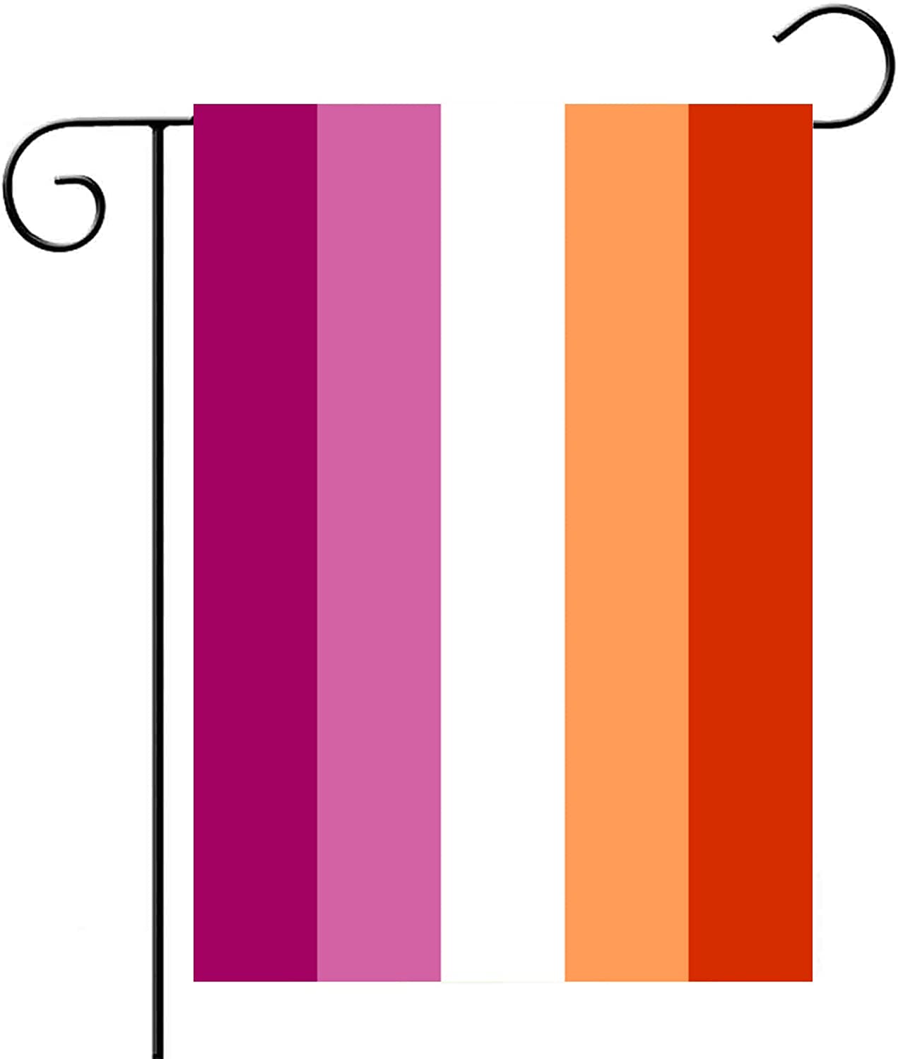 Lesbian Pride Garden Flag Double Sided, Lesbian Stuff Tapestry for Wall ...