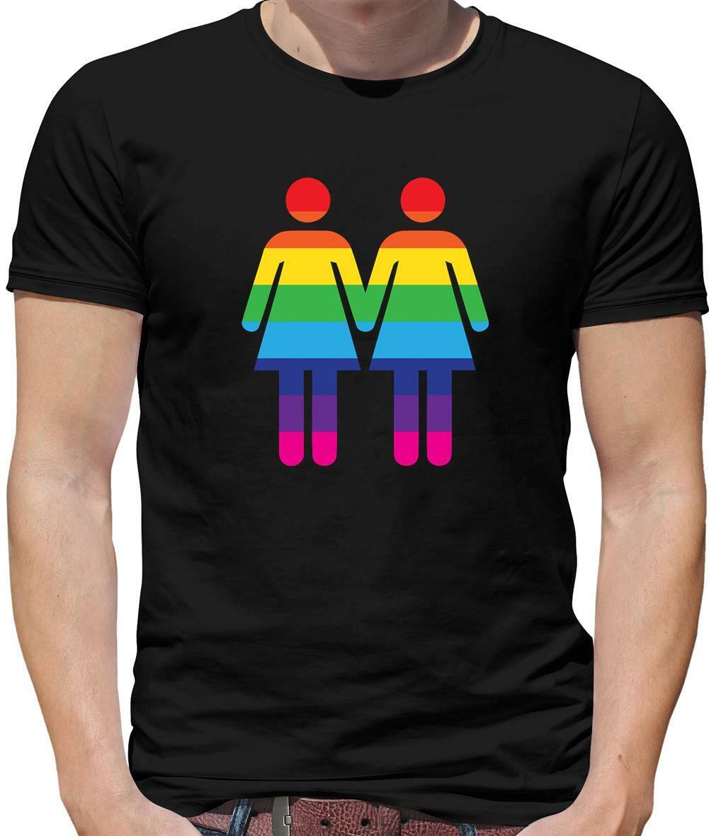 Lesbian Toilet Sign Mens T-Shirt - Pride - Gay - Homosexual - LGBTQ ...