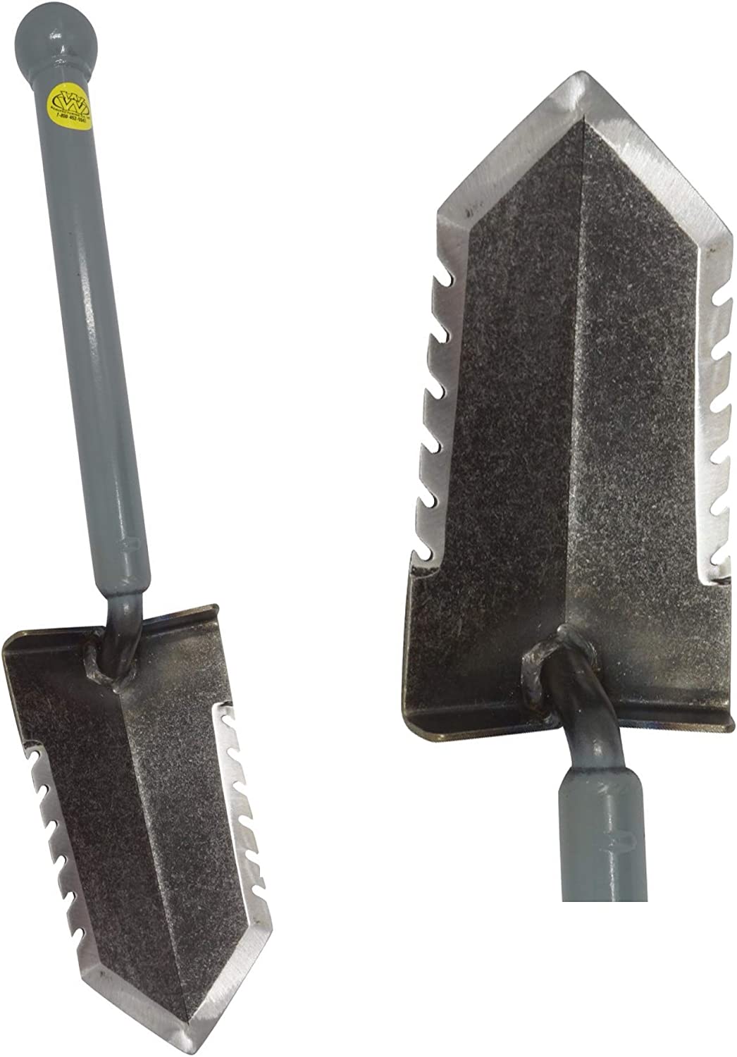 Lesche Mini Sampson 18" Ball Handle Metal Detector Shovel Double ...