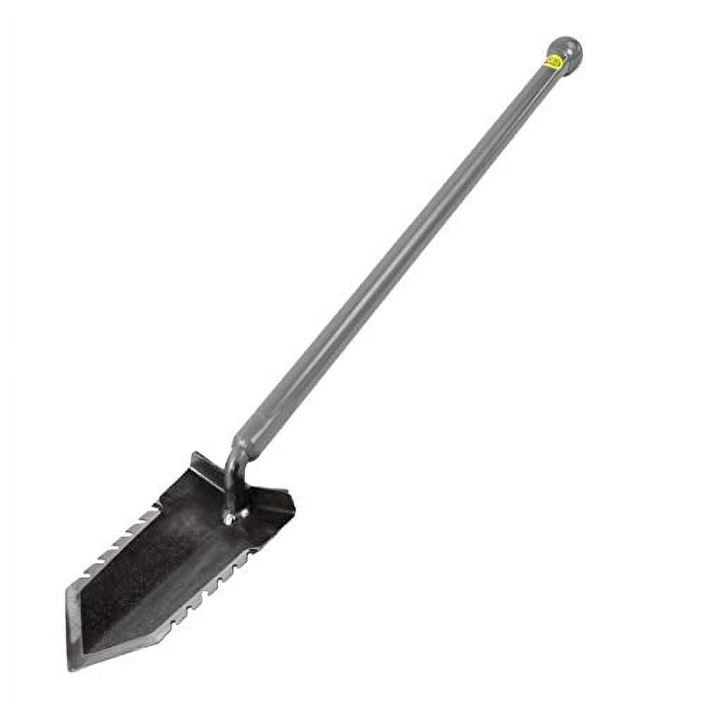 Lesche Sampson Pro-Series Ball Handle Shovel with Double Serrated Blade ...