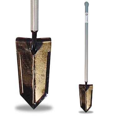 Lesche Sampson Pro-Series Shovel with Ball Handle for Metal Detecting ...