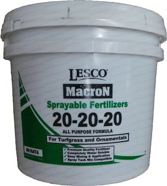 Lesco 20-20-20 Lawn Grass Liquid Fertilizer - Turf and Ornamentals ...