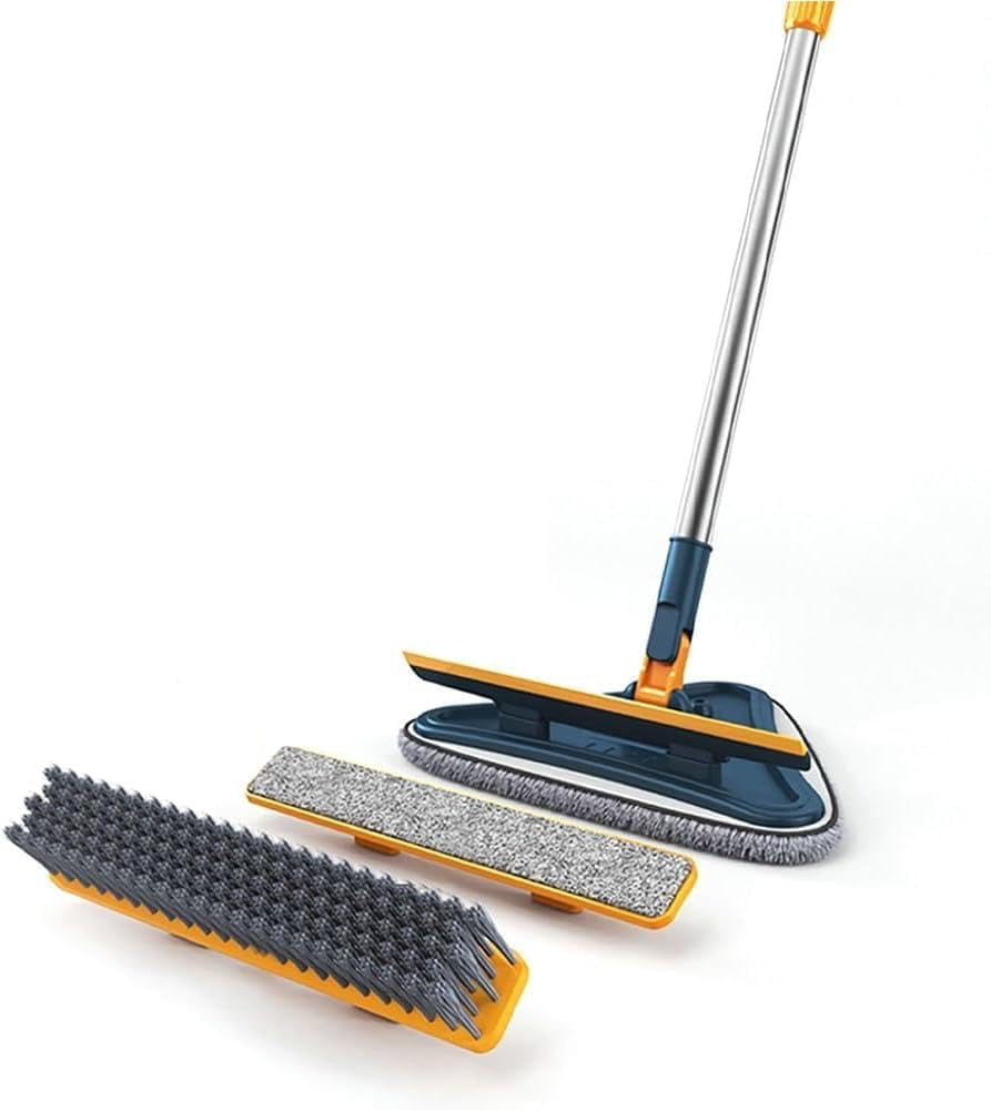 Lescut 5 in 1 Multifunctional Mop Wall Baseboard Cleaner Mop Tool with ...