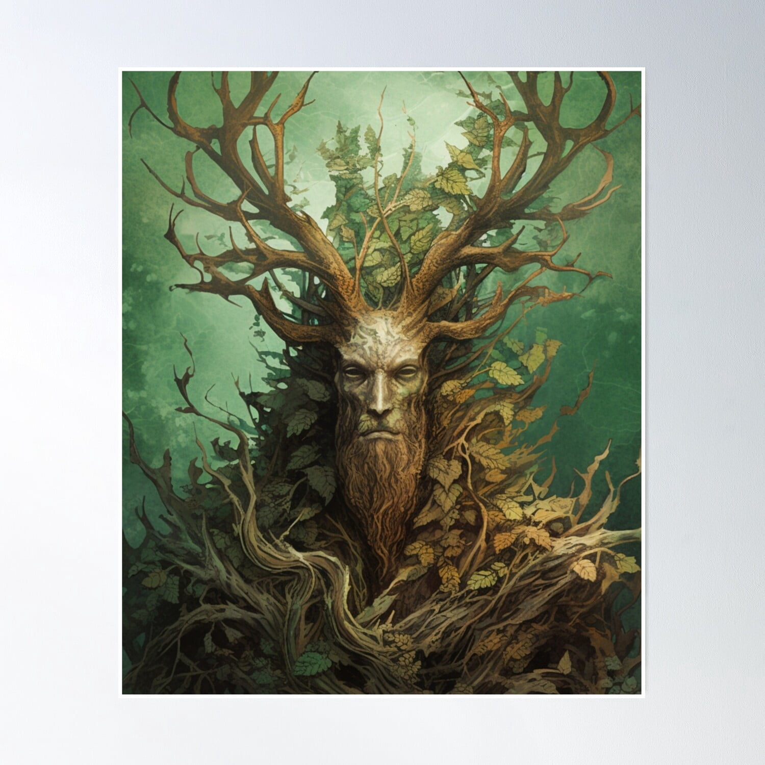 Leshy: Guardian Spirit Of The Slavic Forests Poster Wall Art, Modern ...