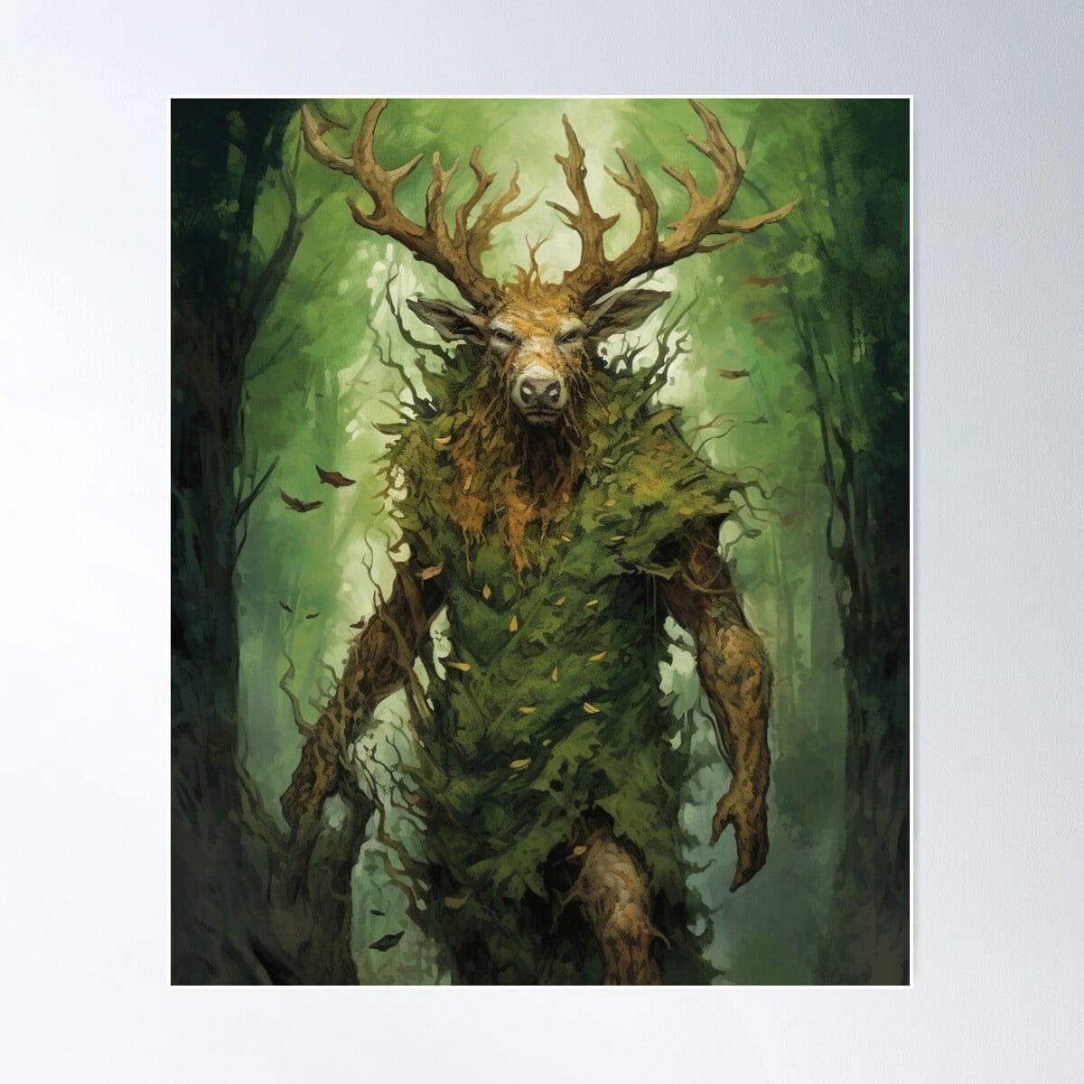 Leshy: Guardian Spirit Of The Slavic Forests Poster Wall Art, Modern ...