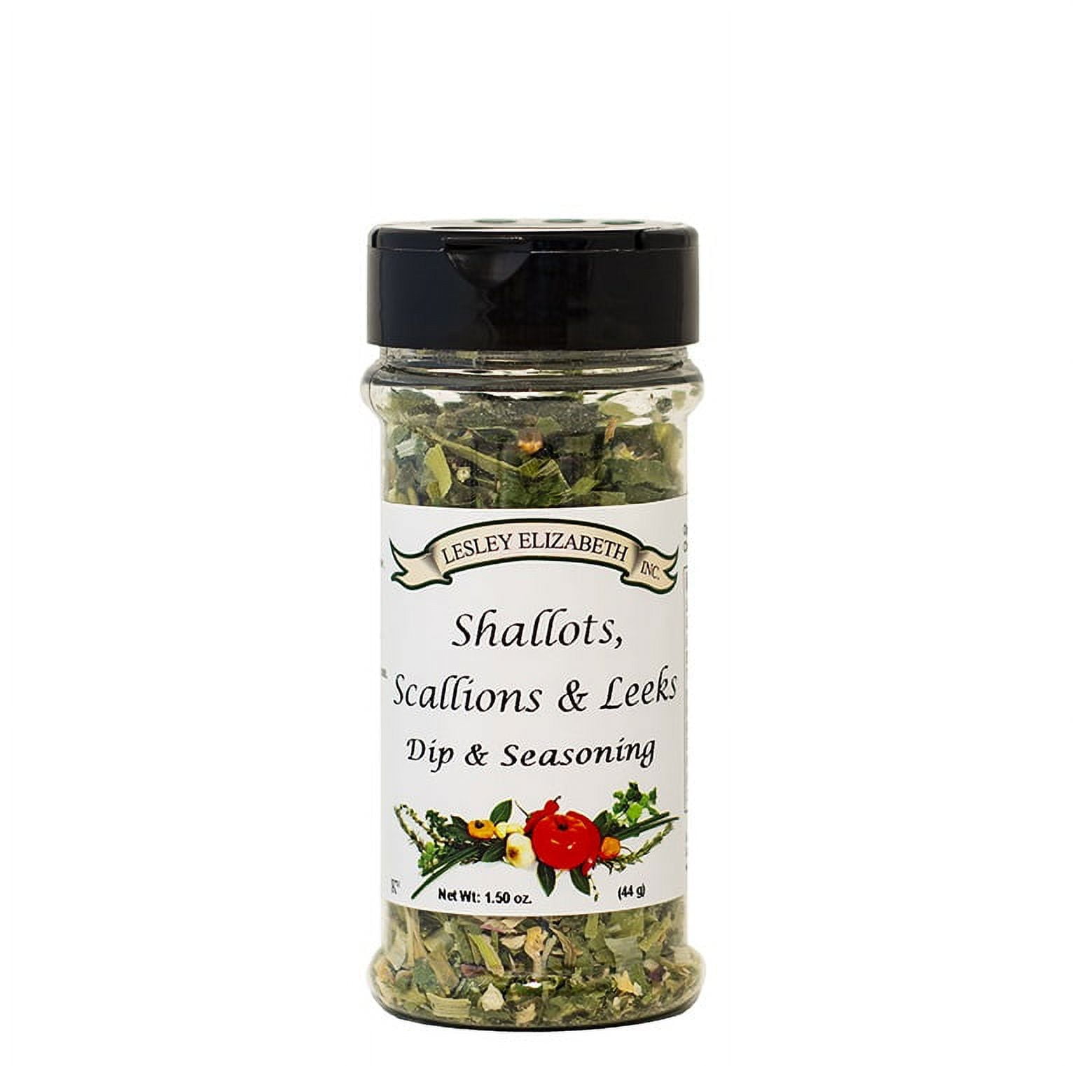 Lesley Elizabeth Shallot Scallions & Leeks Dip & Seasoning, Veggie ...