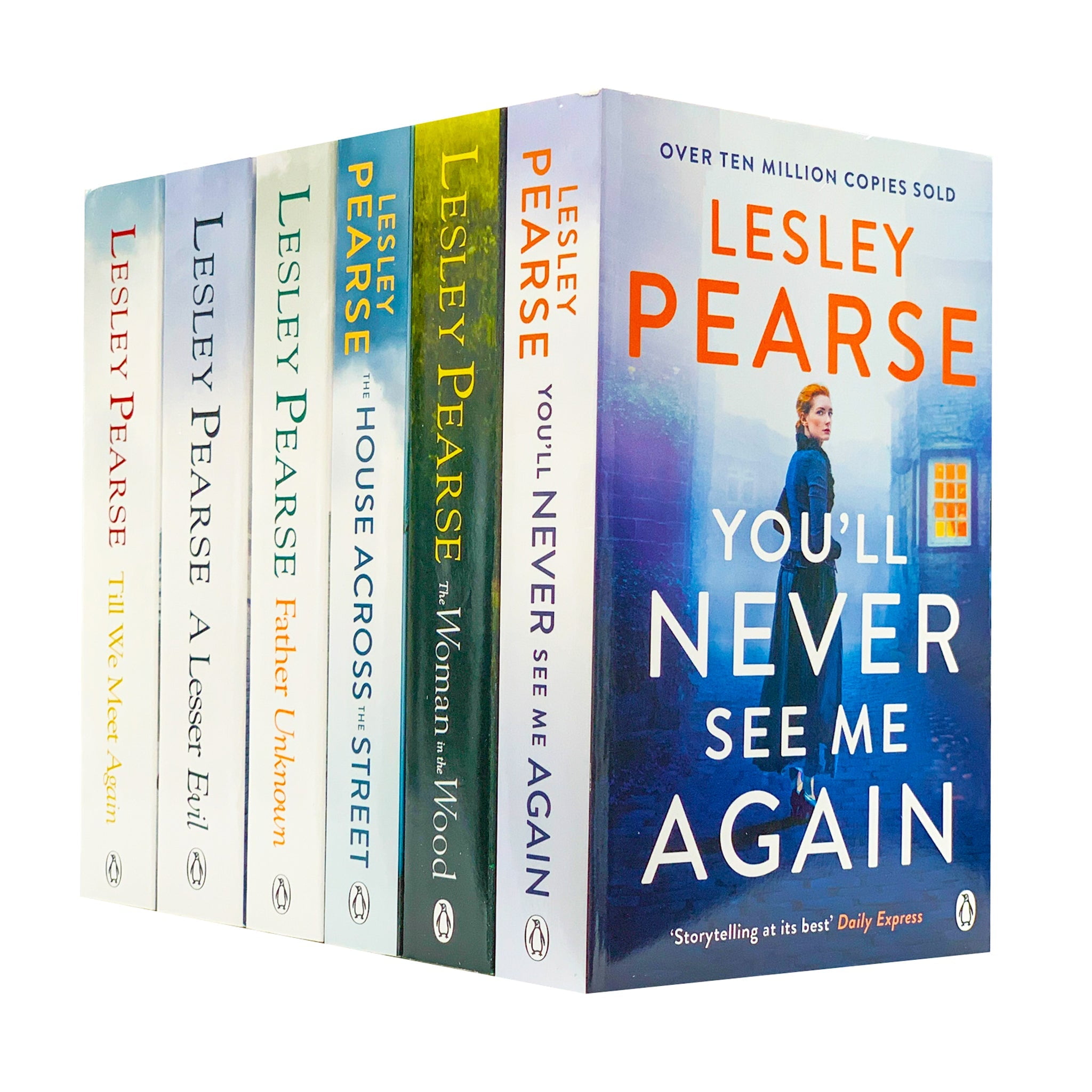 Lesley Pearse Collection 6 Books Set (Till We Meet Again, A Lesser Evil ...