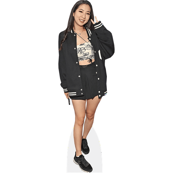 Leslie Ann Fu (Peace) Life Size Cutout. Standee. - Walmart.com