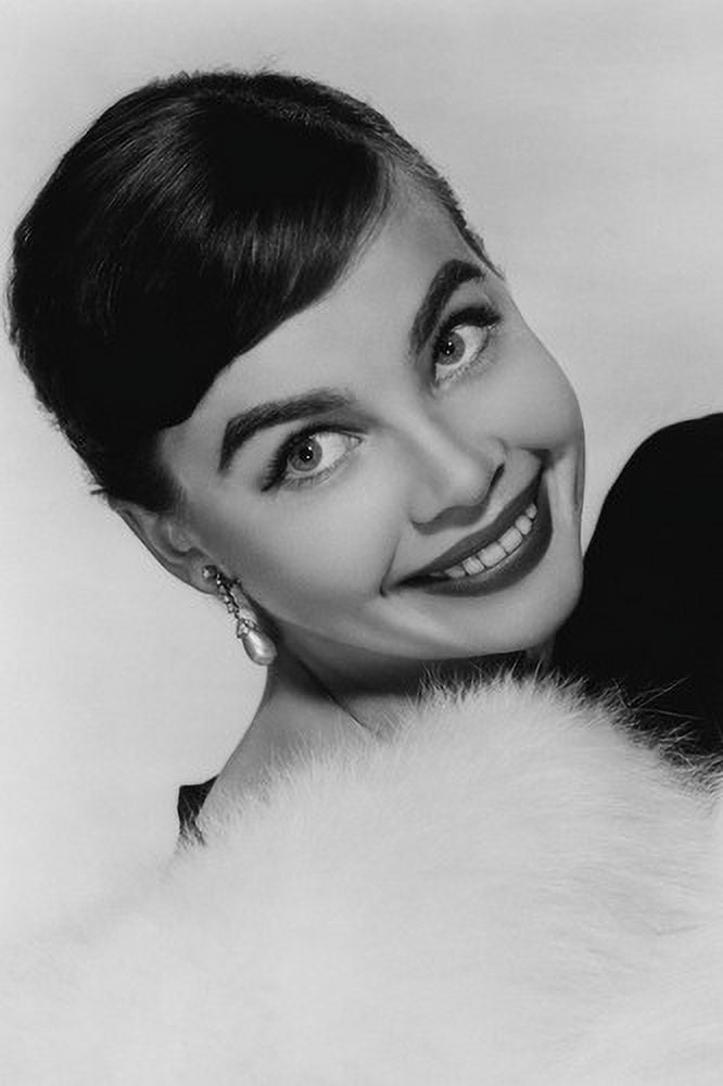 Leslie Caron 1950's smiling studio portrait 1950's 24x36 Poster ...