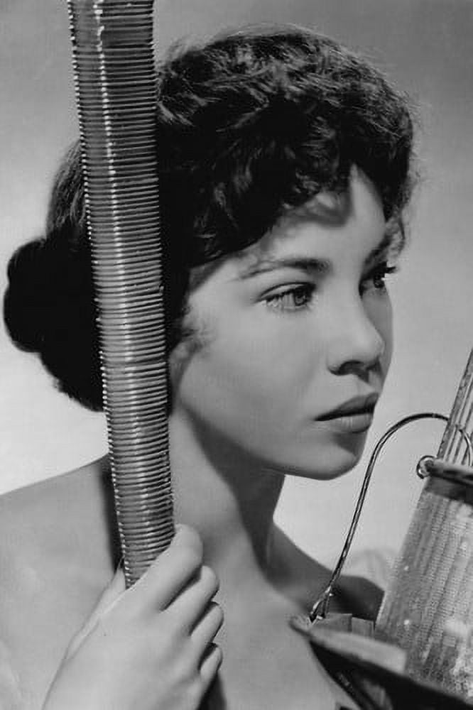 Leslie Caron beautiful bare shouldered 1950's studio portrait 24x36 ...