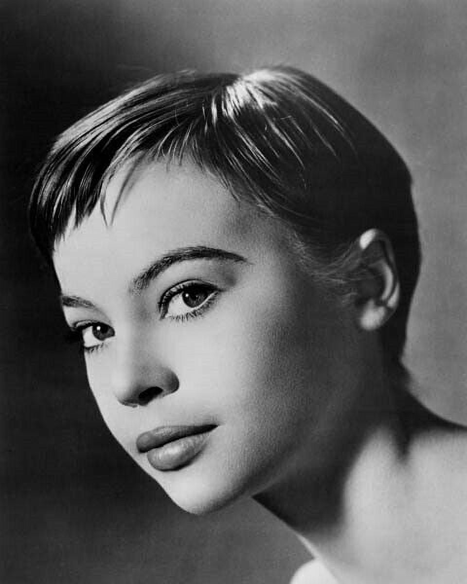 Leslie Caron Beautiful Portrait Elfin Like 1950s Era 24x30 Inch Poster