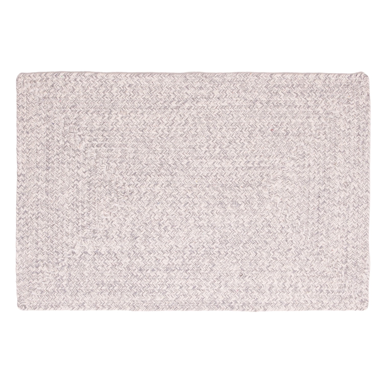 Leslie Country Light Gray & White Area Rug Rectangle 2' x 3' Rectangle ...