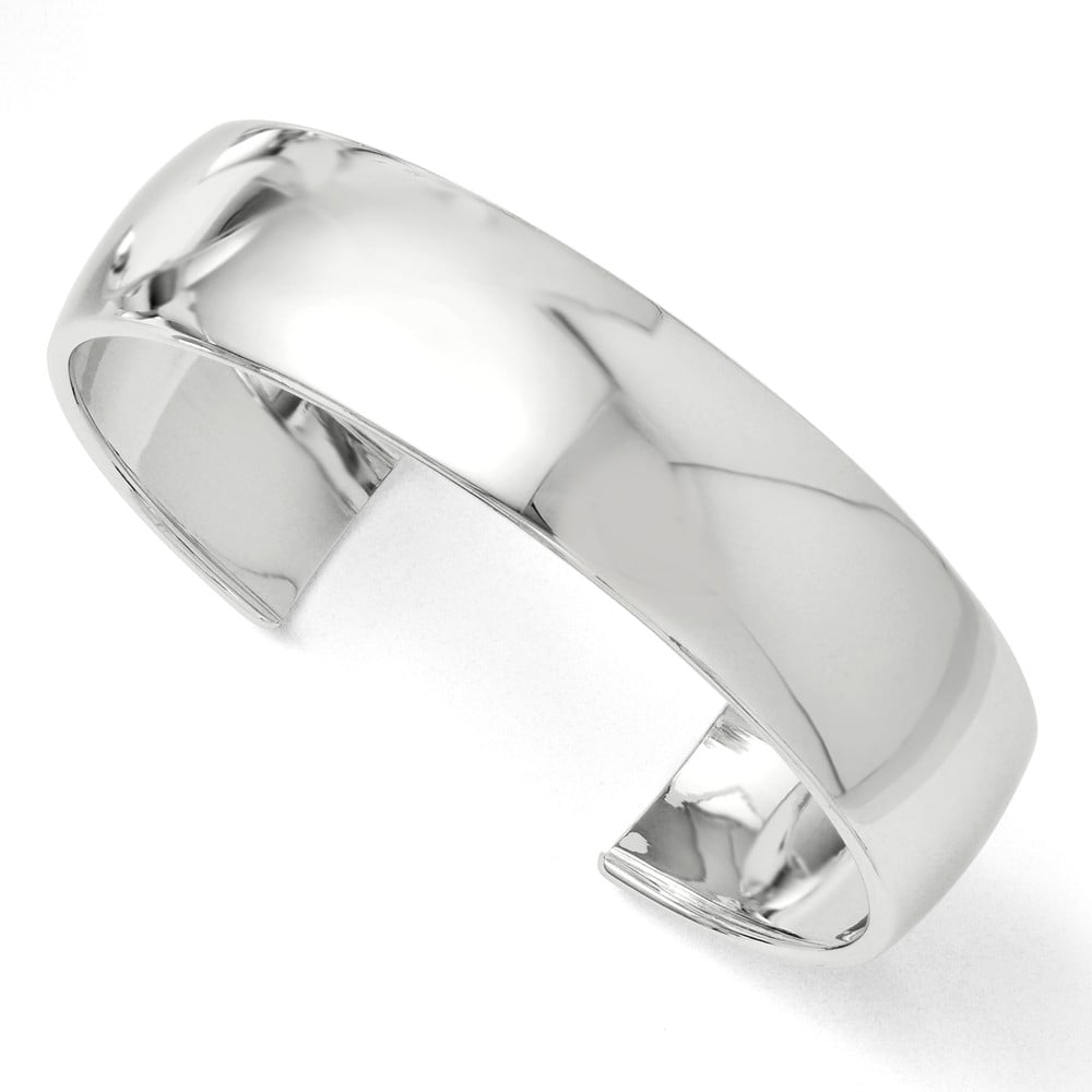 Leslie's 925 Sterling Silver Polished Slip-on Bangle; for Adults and ...