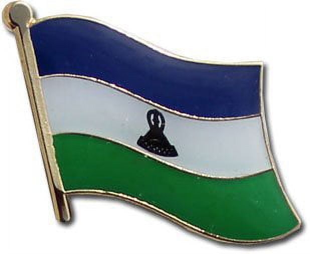 Lesotho Flag Lapel Pin - Walmart.com
