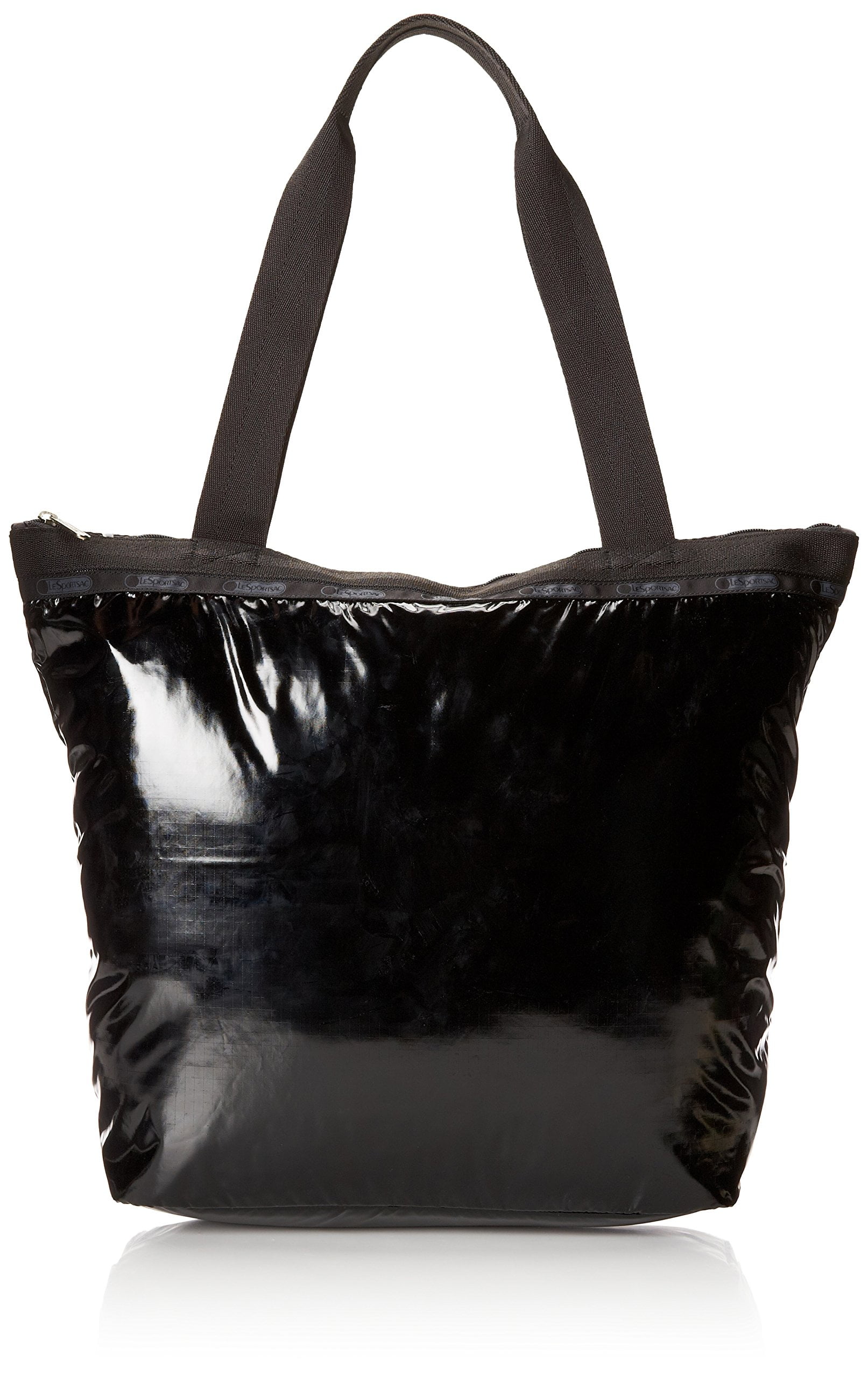 Lesportsac Hailey Tote (Black Patent, One Size) - Walmart.com