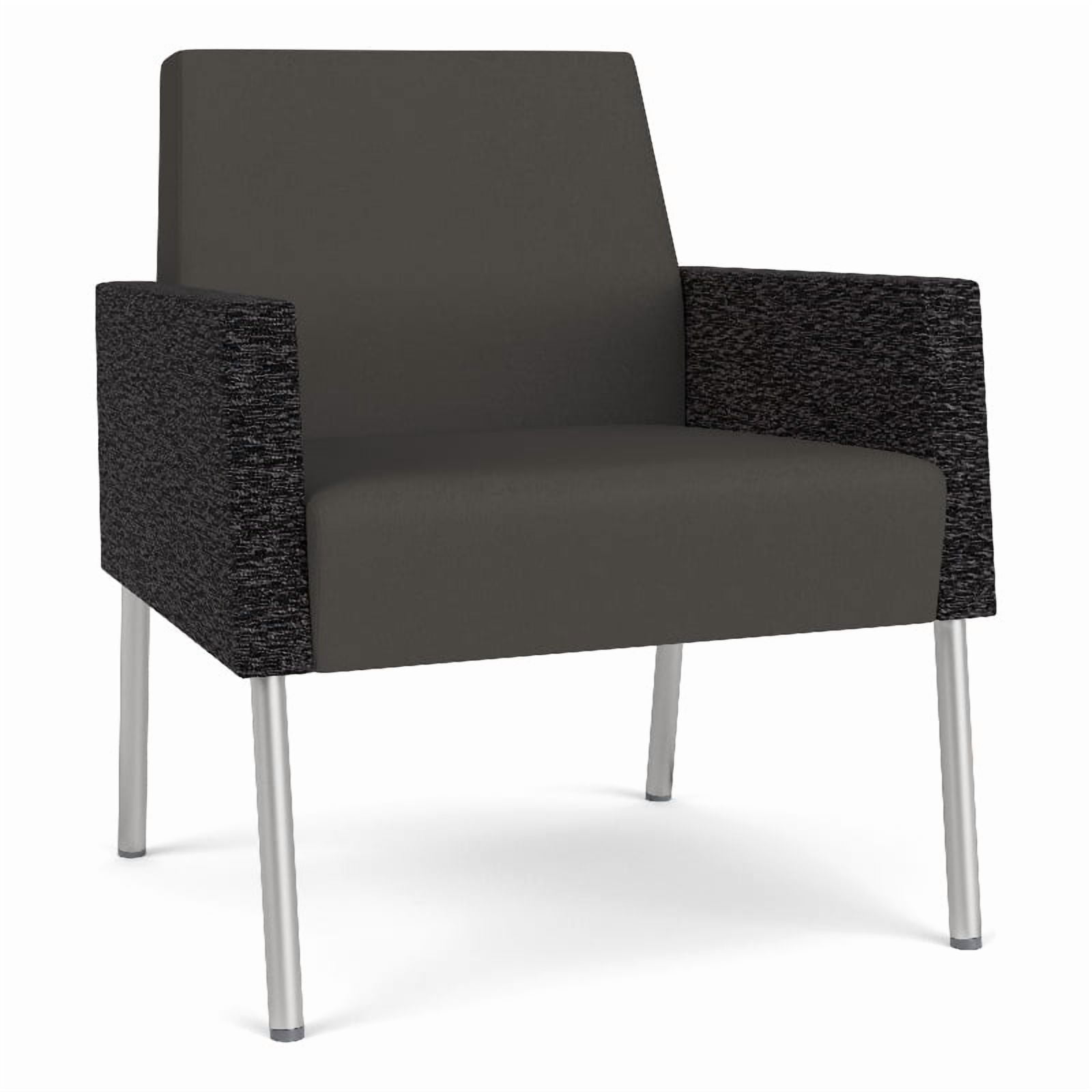 Lesro Mystic Lounge Reception Guest Chair in Gray - Walmart.com