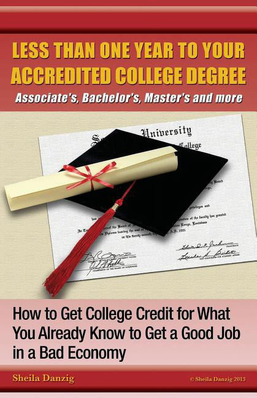 Less Than One Year to Your College Degree : How to Get College Credit ...