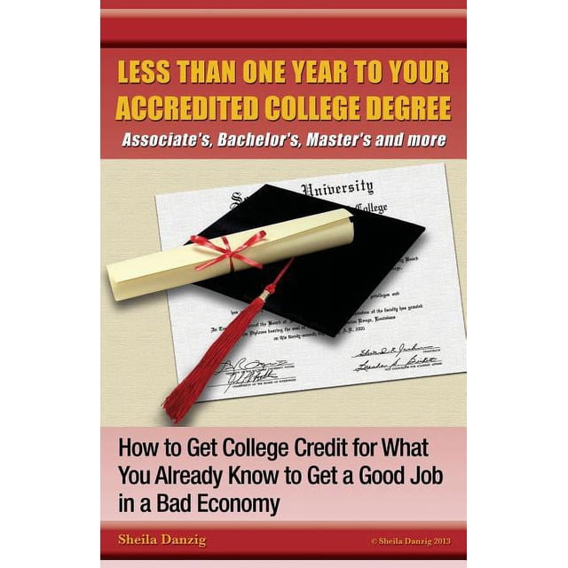 Less Than One Year to Your College Degree : How to Get College Credit ...