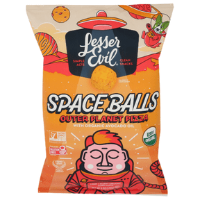LesserEvil Space Balls, Real Organic Cheddar, 5 oz - Walmart.com