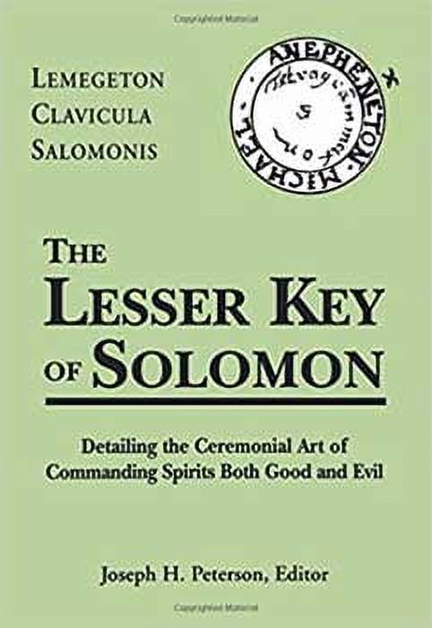 Lesser Key Of Solomon (hc) By Joseph Peterson (ed) - Walmart.com