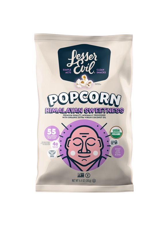 LesserEvil Popcorn Bags in Popcorn - Walmart.com