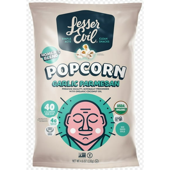 LesserEvil Popcorn Bags in Popcorn - Walmart.com