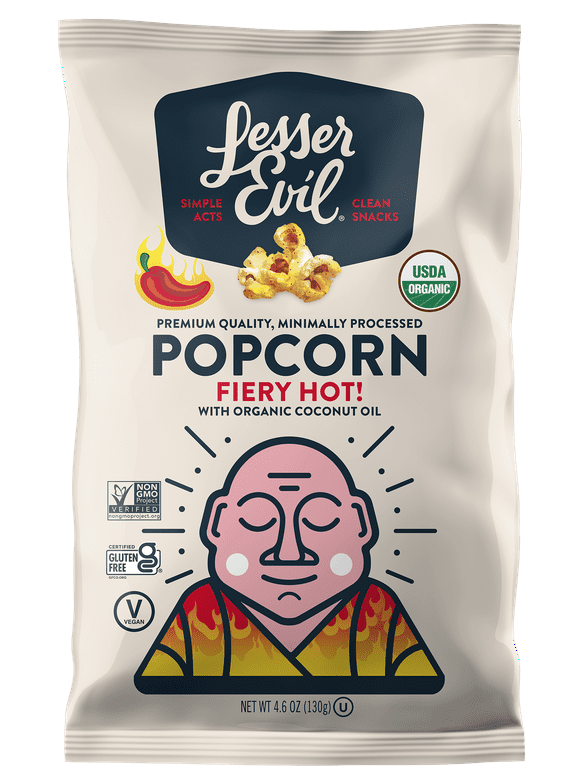 LesserEvil Popcorn Bags in Popcorn - Walmart.com