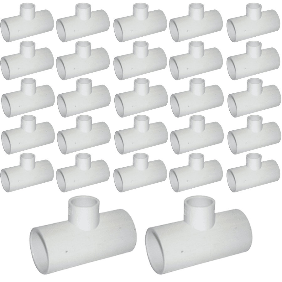 Lesso America 401-131 (100 Pack), Plumbing, PVC Pipe Fitting, Reducing ...