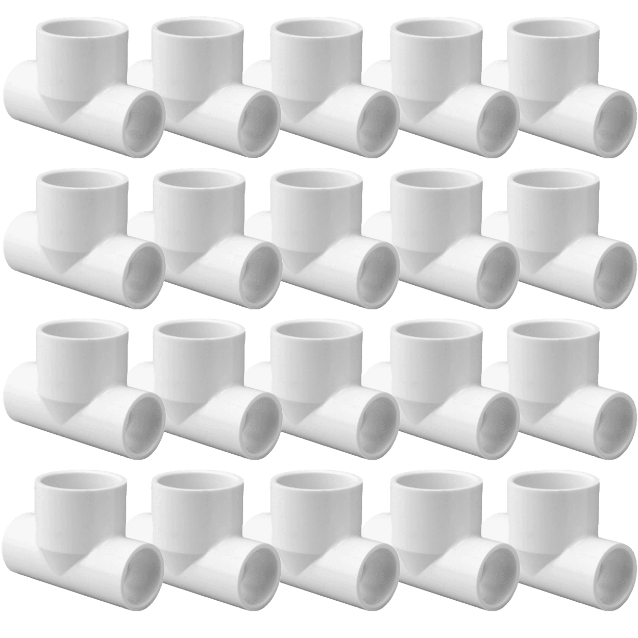Lesso America 401-132 (20 Pack), Plumbing, PVC Pipe Fitting, Reducing ...