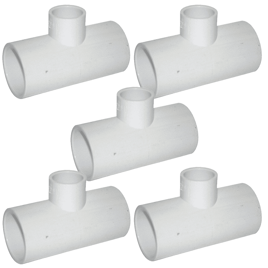 Lesso America 401-251 (5 Pack), Plumbing, PVC Pipe Fitting, Reducing ...
