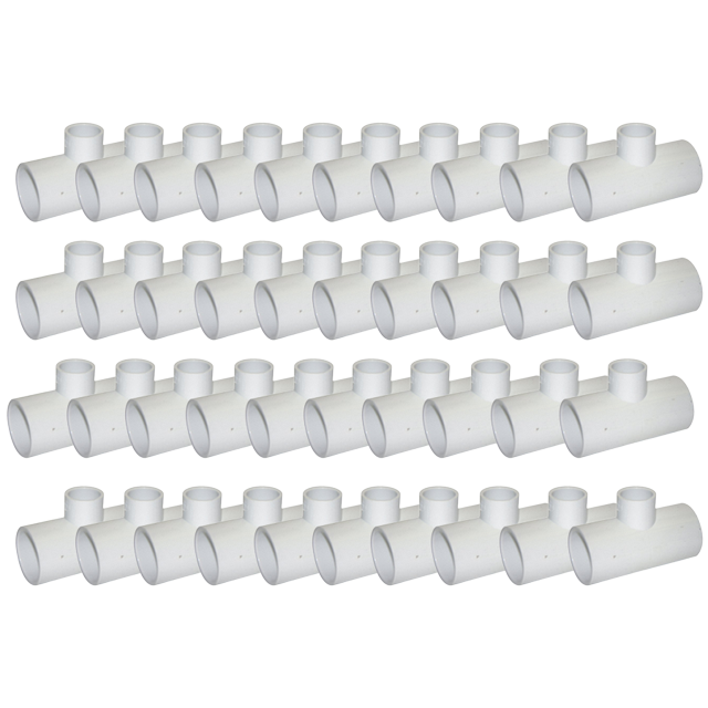 Lesso America 401-288 (40 Pack), Plumbing, PVC Pipe Fitting, Reducing ...