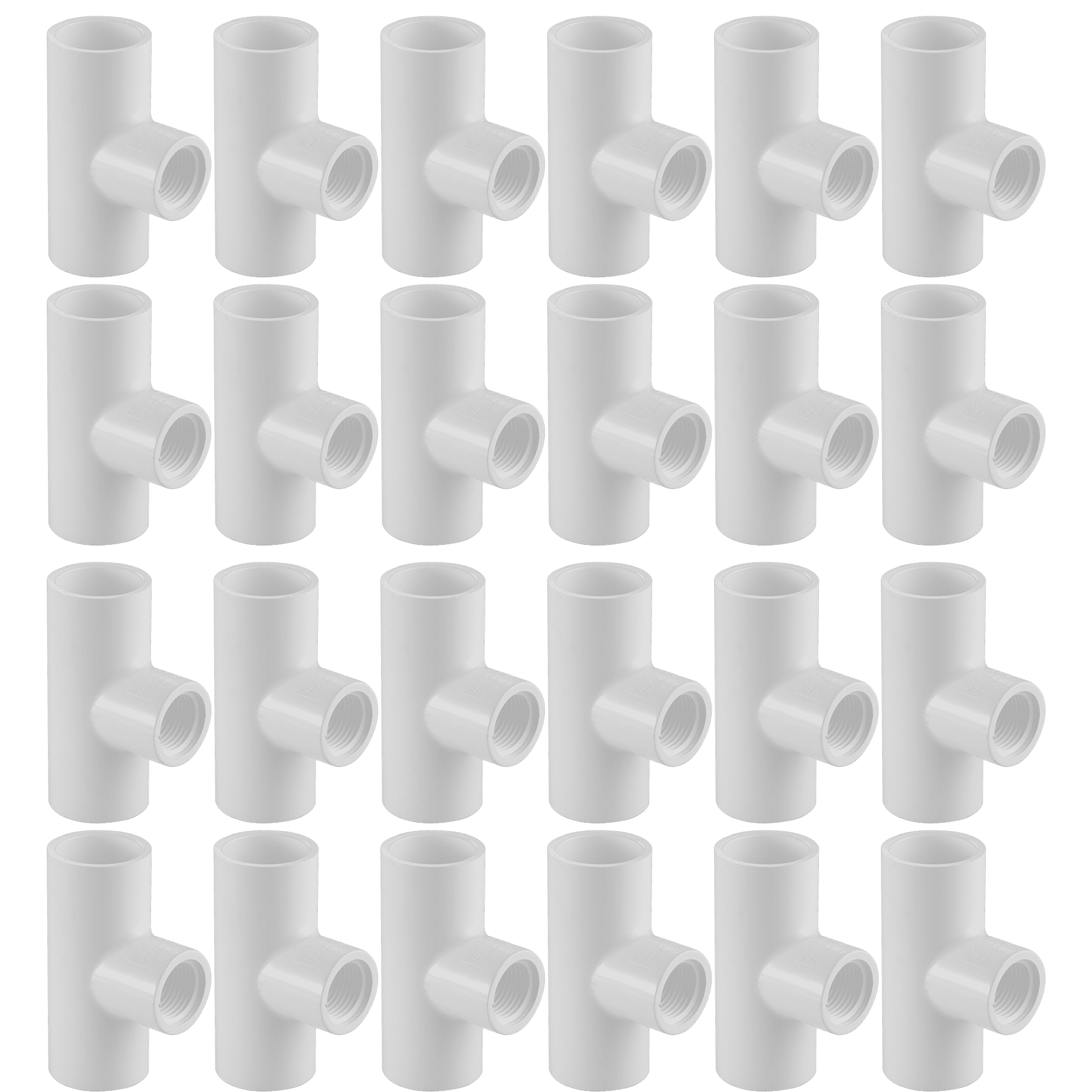 Lesso America 402-416 (24 Pack), Plumbing, PVC Pipe Fitting, Reducing ...