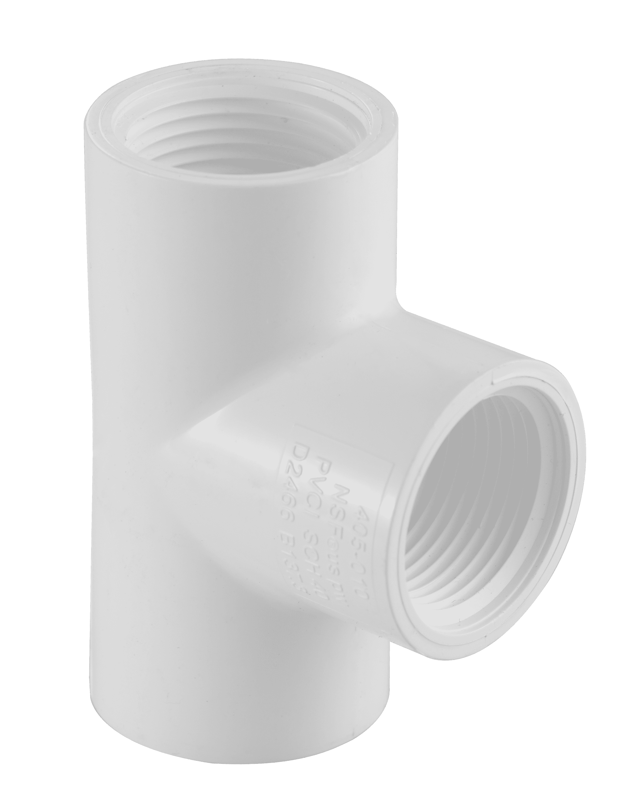 Lesso America 405-007, Plumbing, PVC Pipe Fitting, Tee, SCH40, 3/4 ...