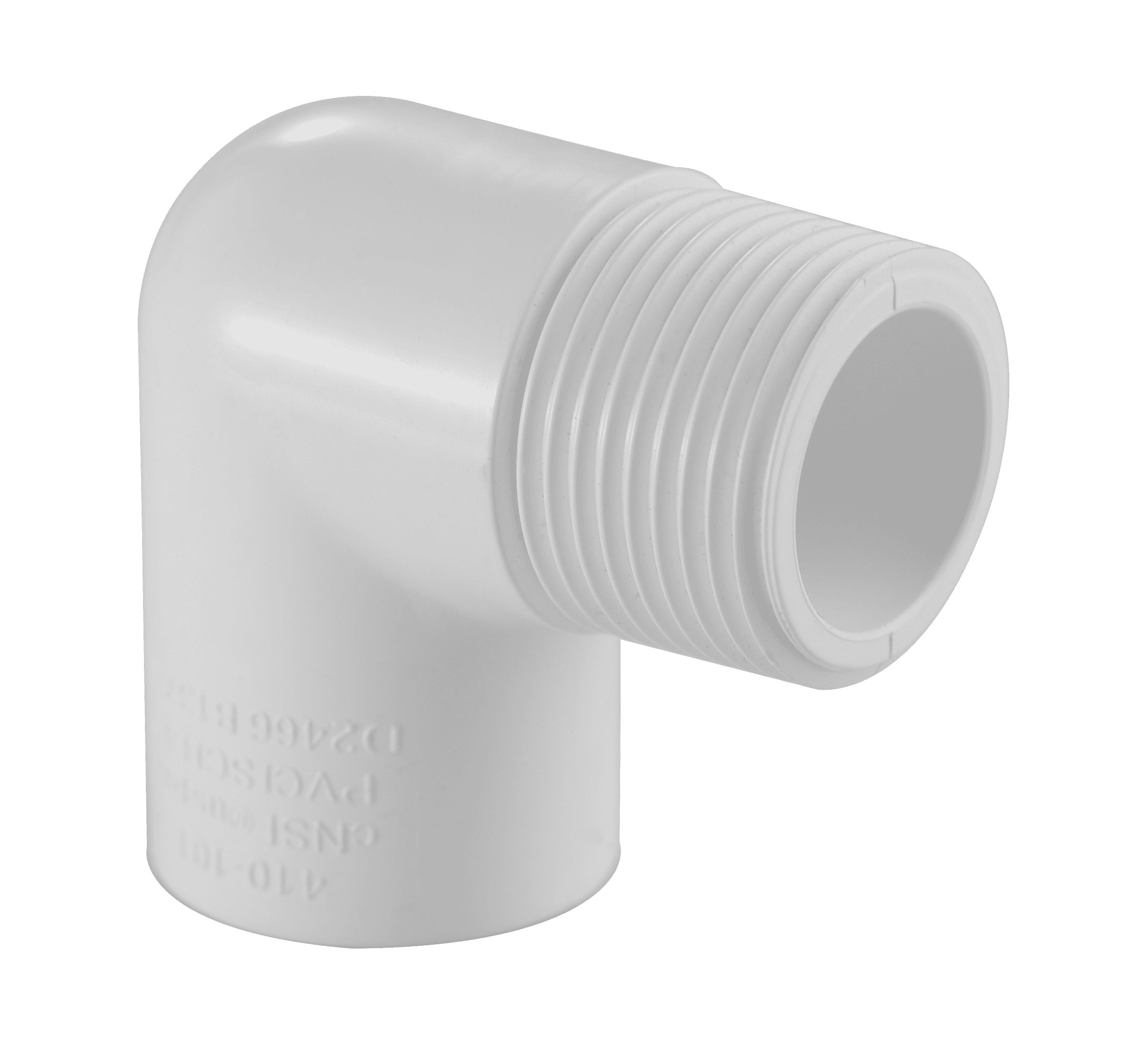 Lesso America 410-007, Plumbing, PVC Pipe Fitting,90° Street Ell, SCH40 ...