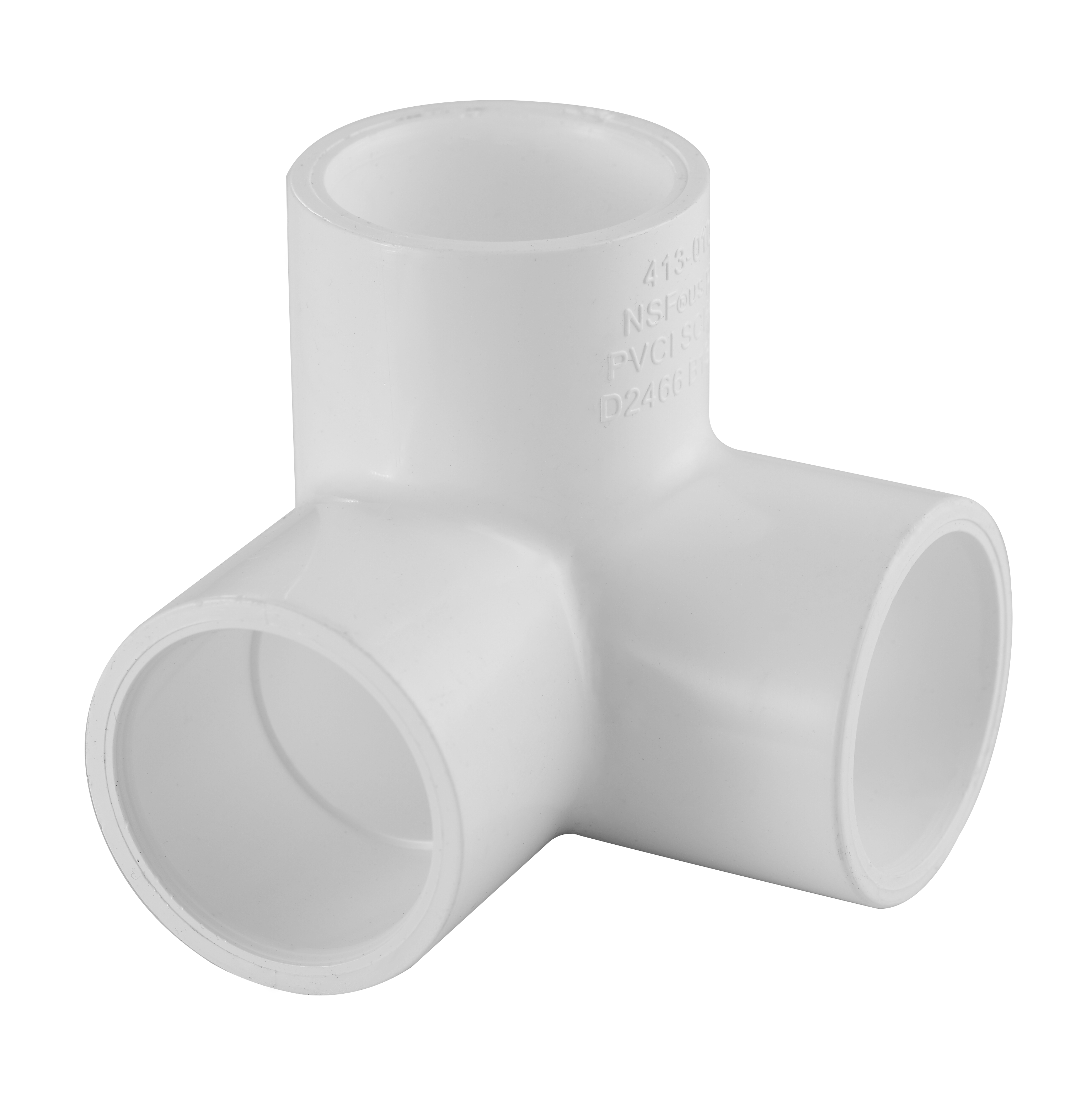 Lesso America 413-005, Plumbing, PVC Pipe Fitting,Side Outlet Ell ...