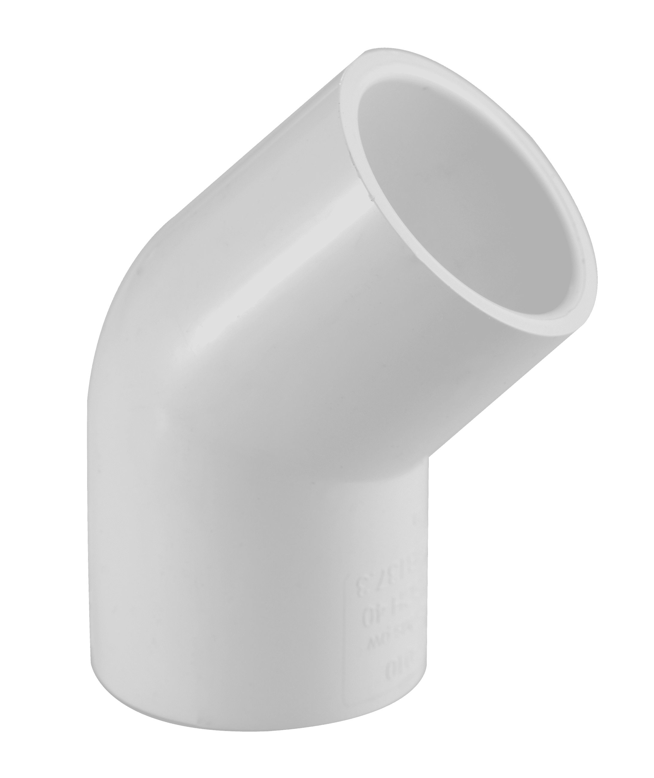 Lesso America 417-020, Plumbing, PVC Pipe Fitting,45°Ell, Schedule 40 ...