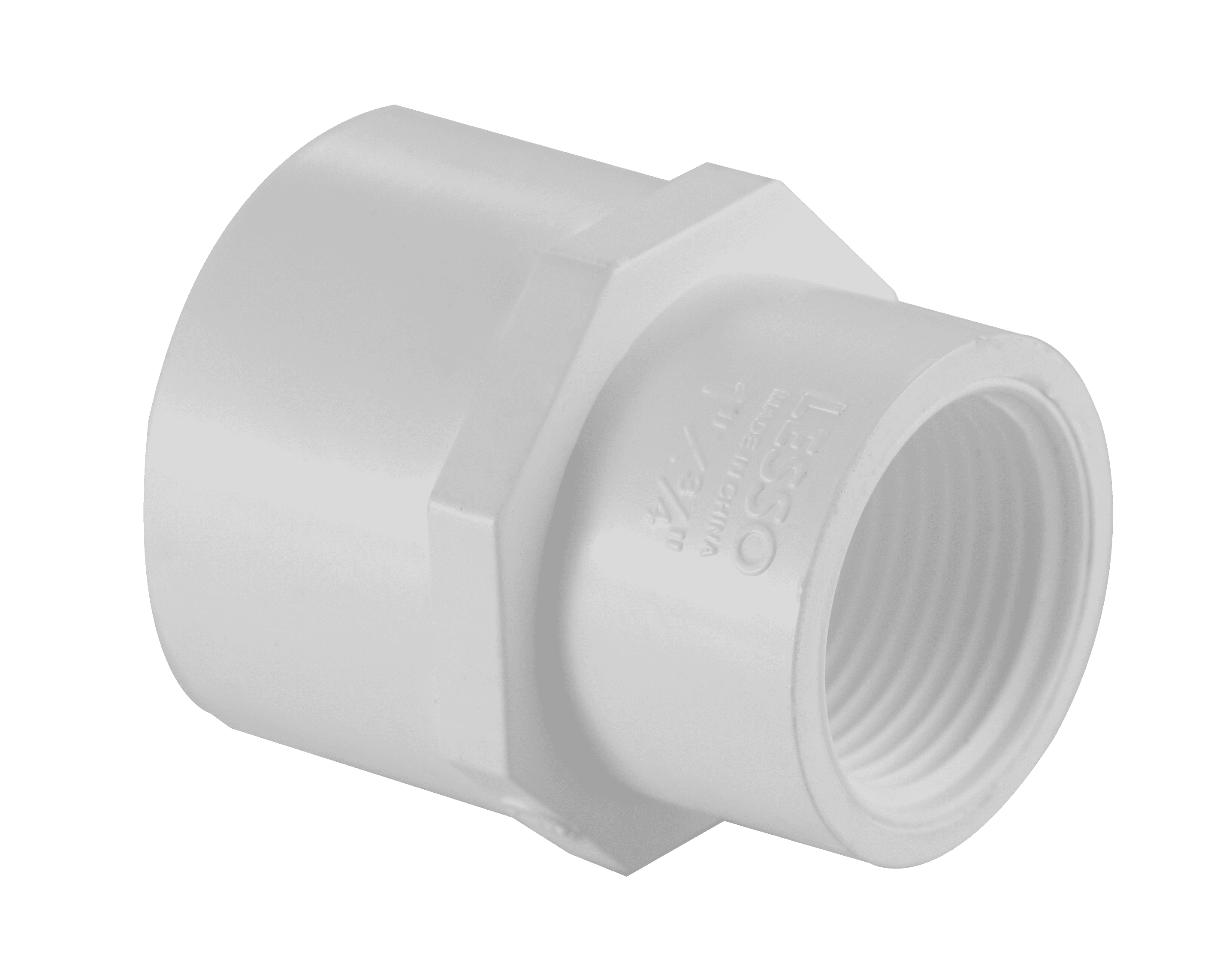 Lesso America 430-131 (10 Pack), Plumbing, PVC Pipe Fitting , Reducing ...