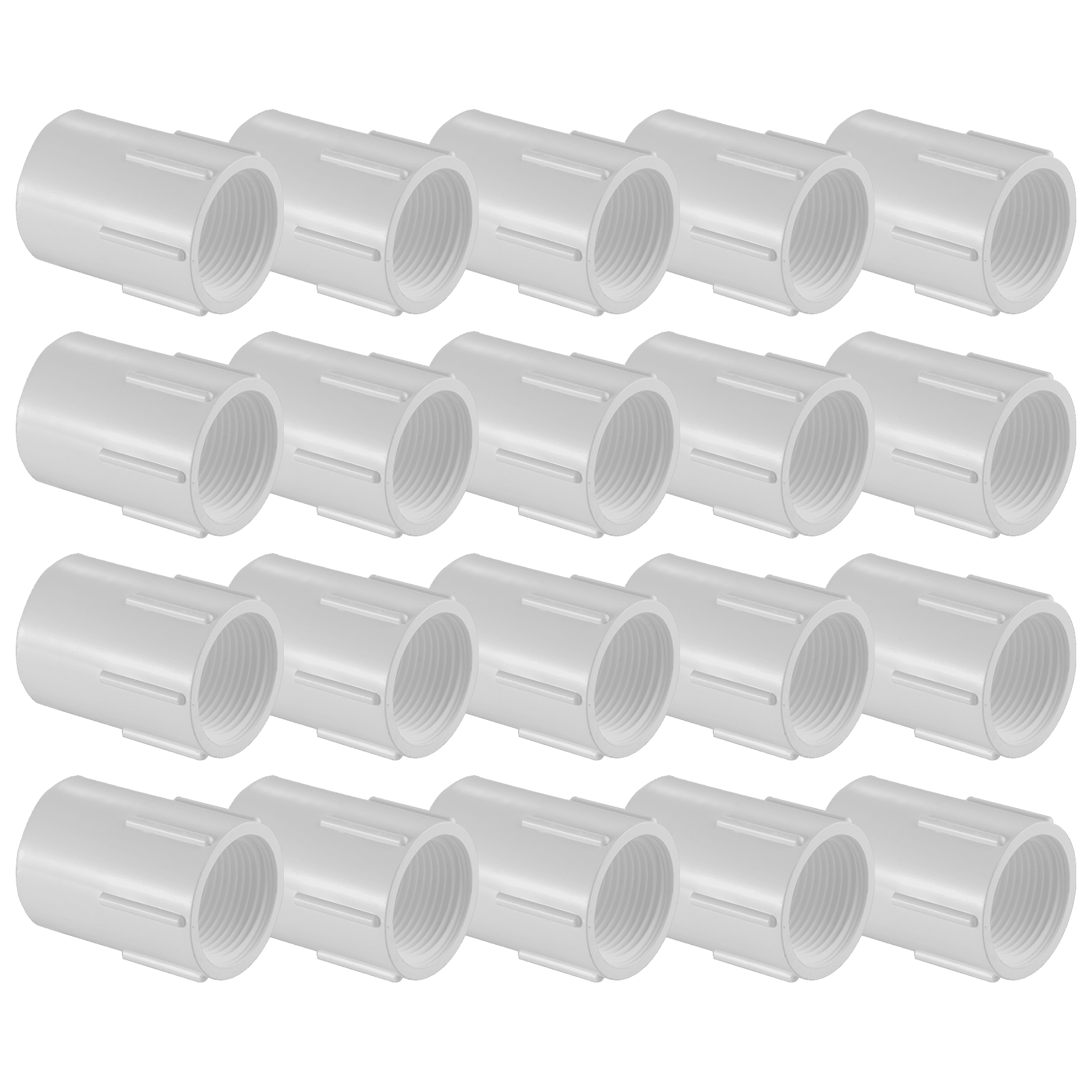 Lesso America 435-020 (20 Pack), Plumbing, PVC Pipe Fitting ,Female ...