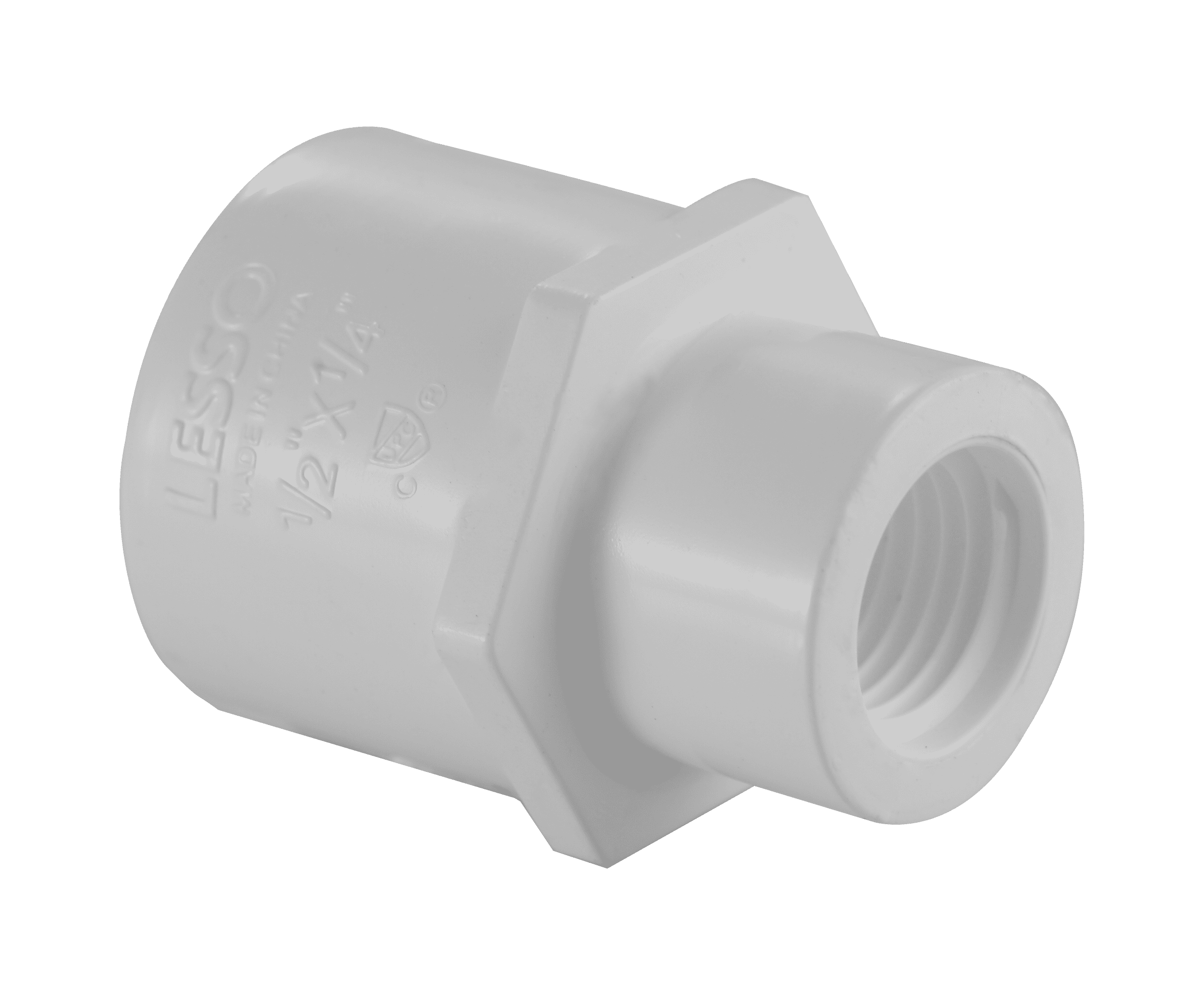 Lesso America 435-101, Plumbing, PVC Pipe Fitting ,Reducing Female ...