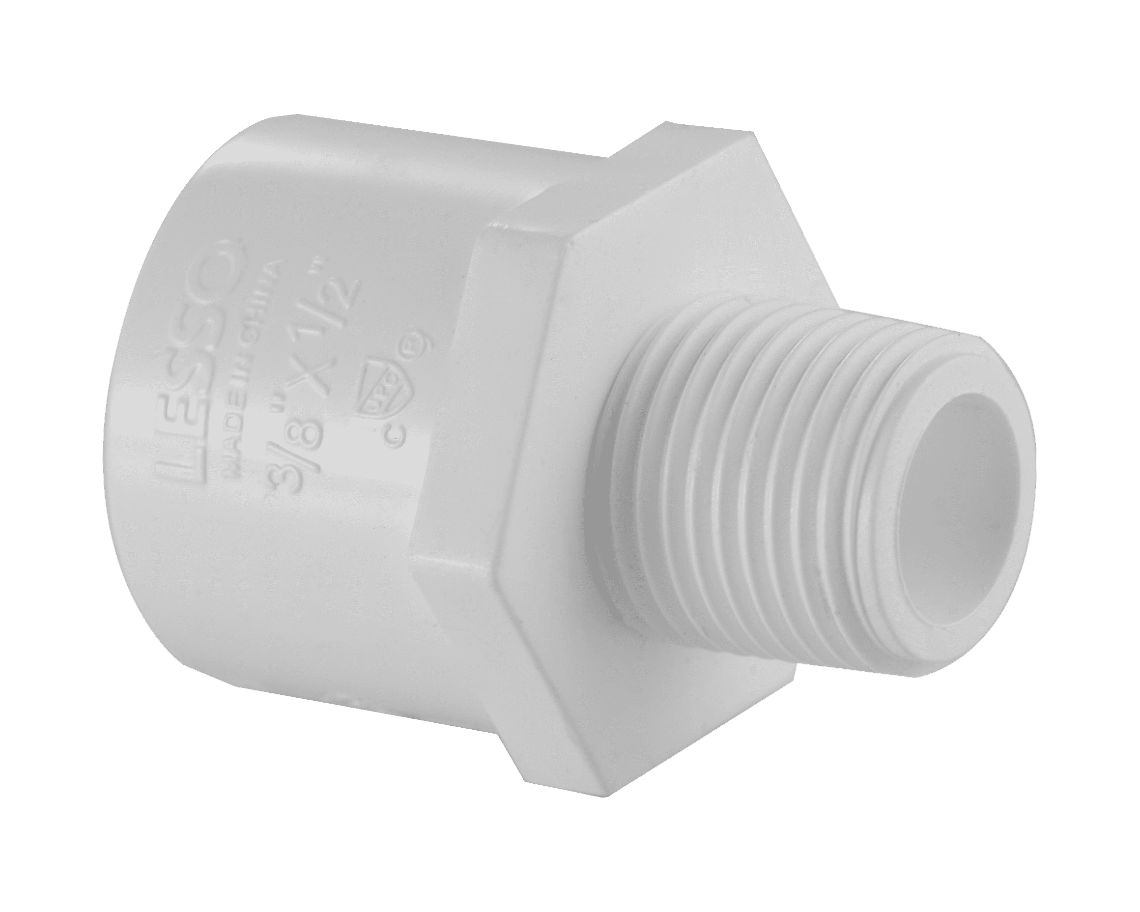 Lesso America 436-213 (10 Pack), Plumbing, PVC Pipe Fitting ,Reducing ...
