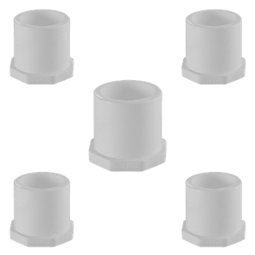 Lesso America 429-005 (5 Pack), Plumbing, PVC Pipe Fitting , Coupling ...