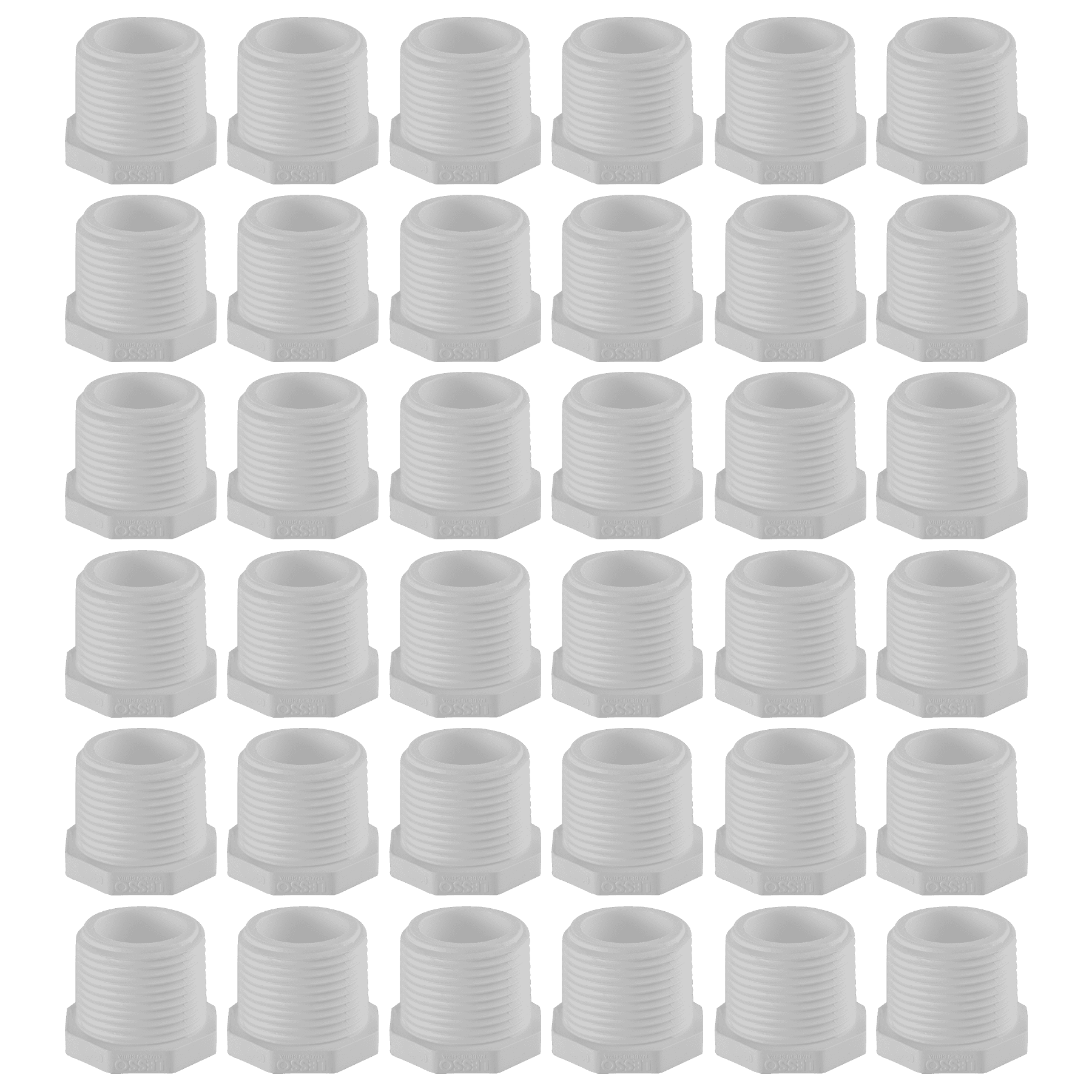 Lesso America 450-010 (100 Pack), Plumbing, PVC Pipe Fitting,Plug ...
