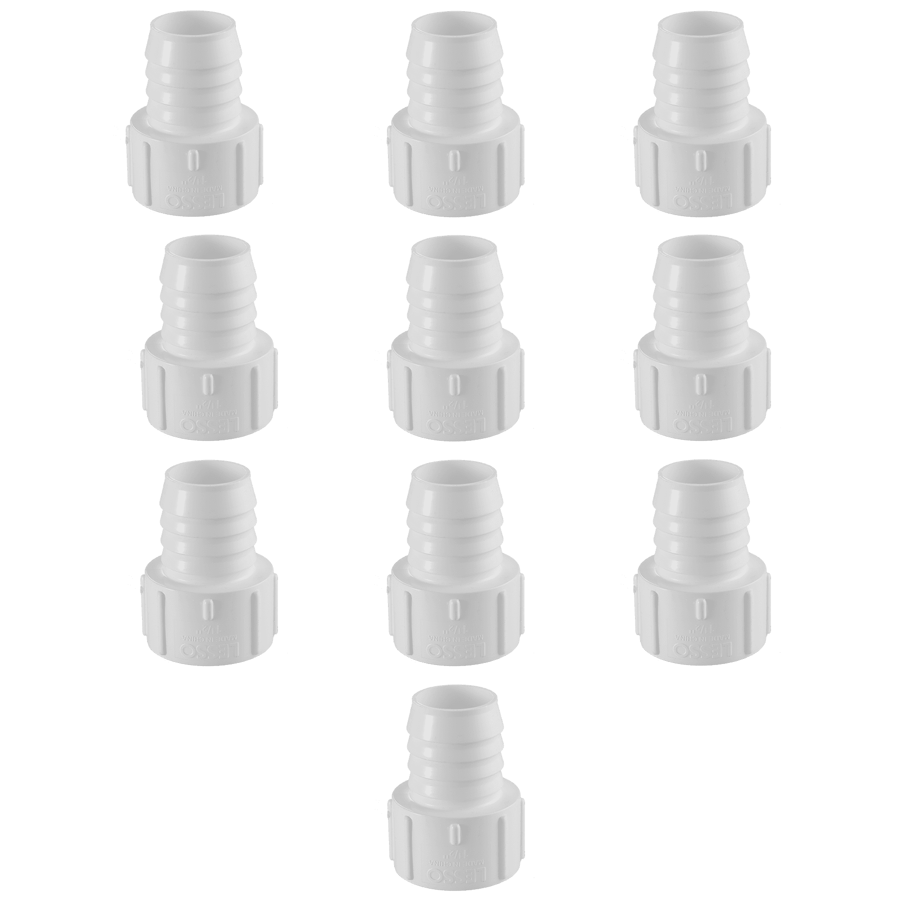 Lesso America 474-010 (10 Pack), Plumbing, PVC Pipe Fitting,INSERT ...