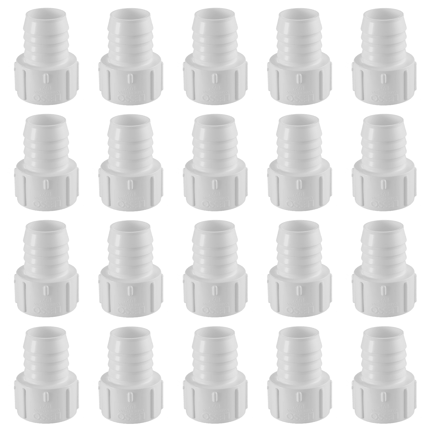 Lesso America 474-010 (20 Pack), Plumbing, PVC Pipe Fitting,INSERT ...
