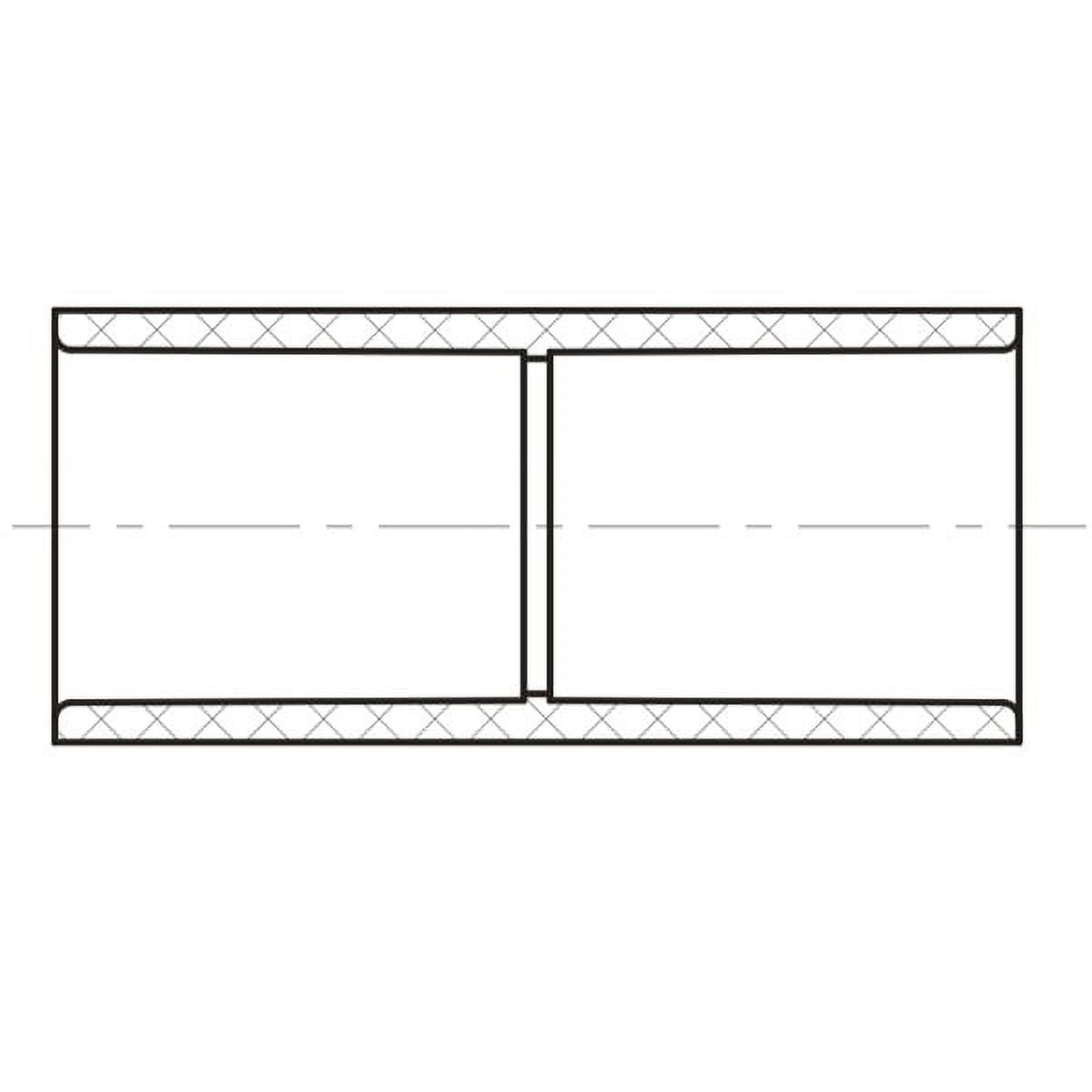 Lesso America 479-012 (100 Pack), Plumbing, PVC Pipe Fitting, Deep ...