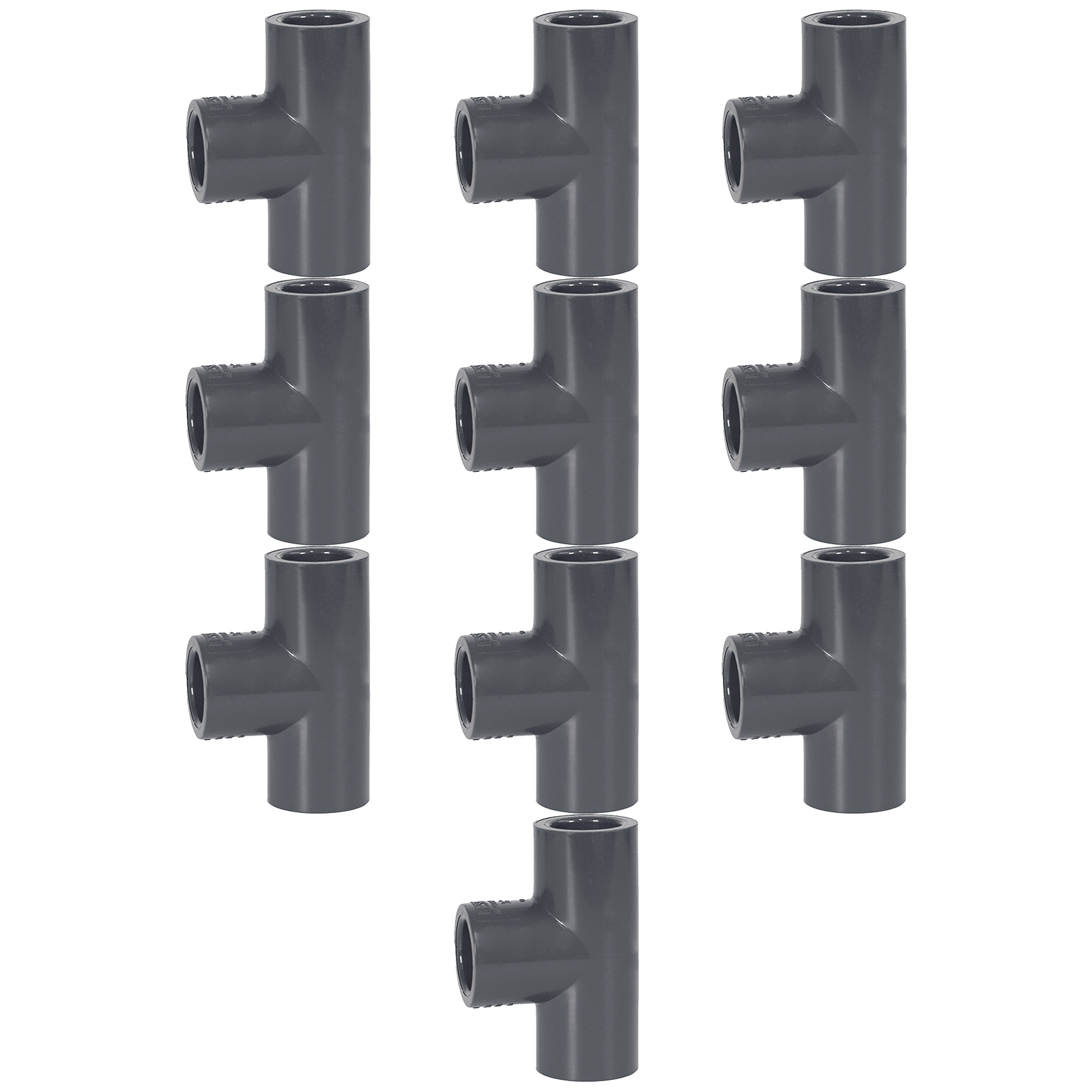 Lesso America 801-422 (10 Pack), Plumbing, PVC Pipe Fitting, Reducing ...