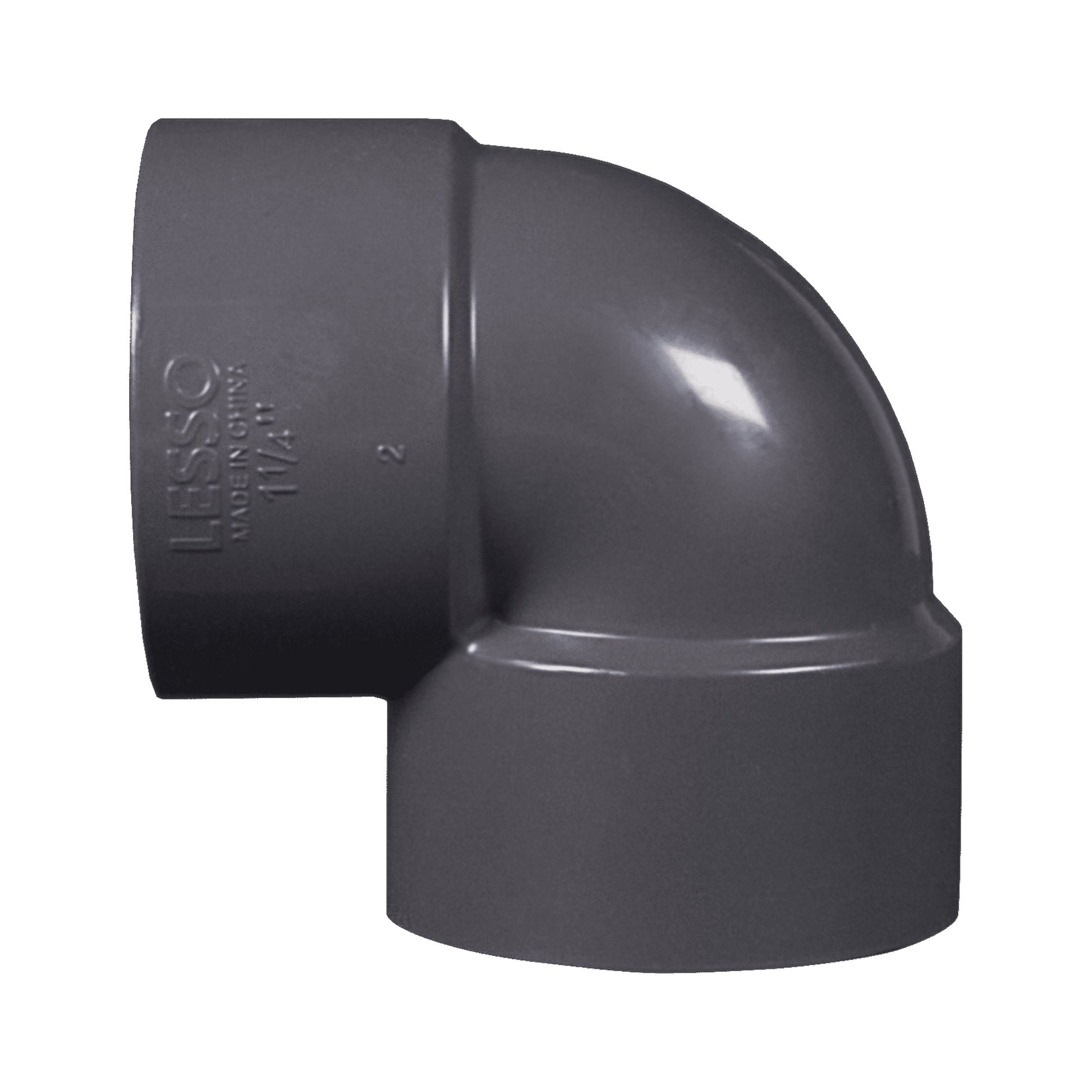 Lesso America 808-002 (10 Pack), Plumbing, PVC Pipe Fitting,90°Ell ...
