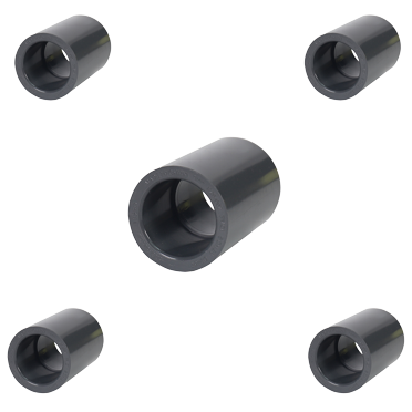 4 way L/T 2" - Utility Grade 4 Way PVC Fitting - Walmart.com