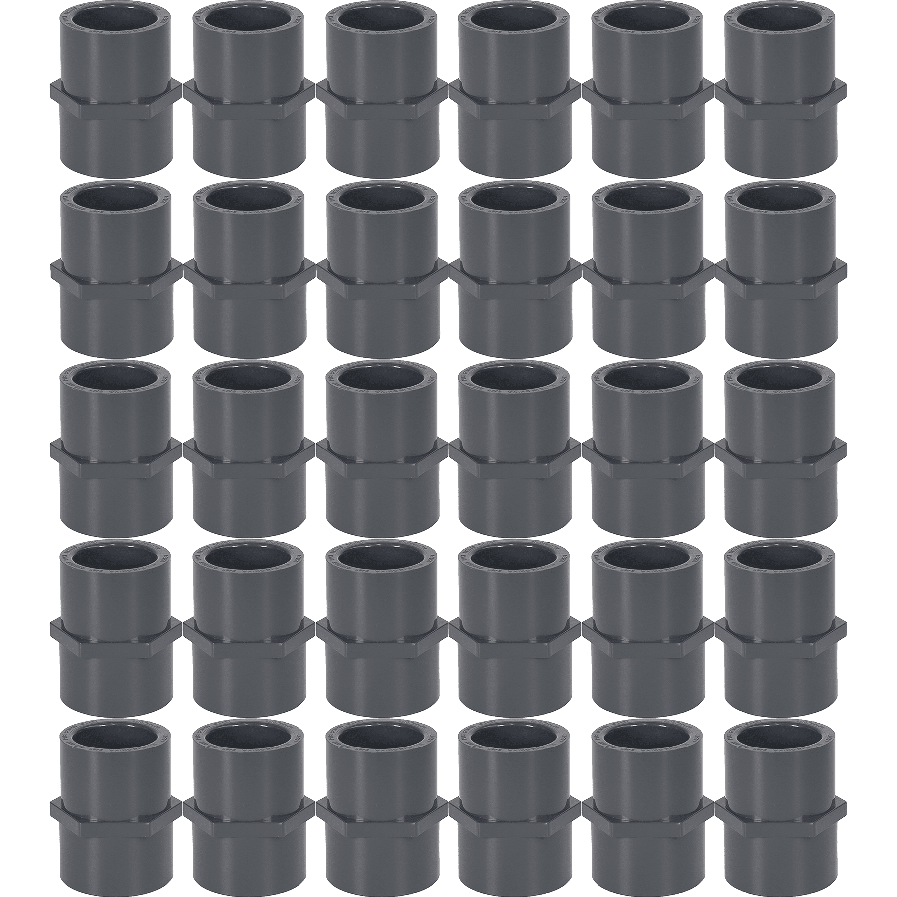 Lesso America 835-002 (100 Pack), Plumbing, PVC Pipe Fitting,Female ...